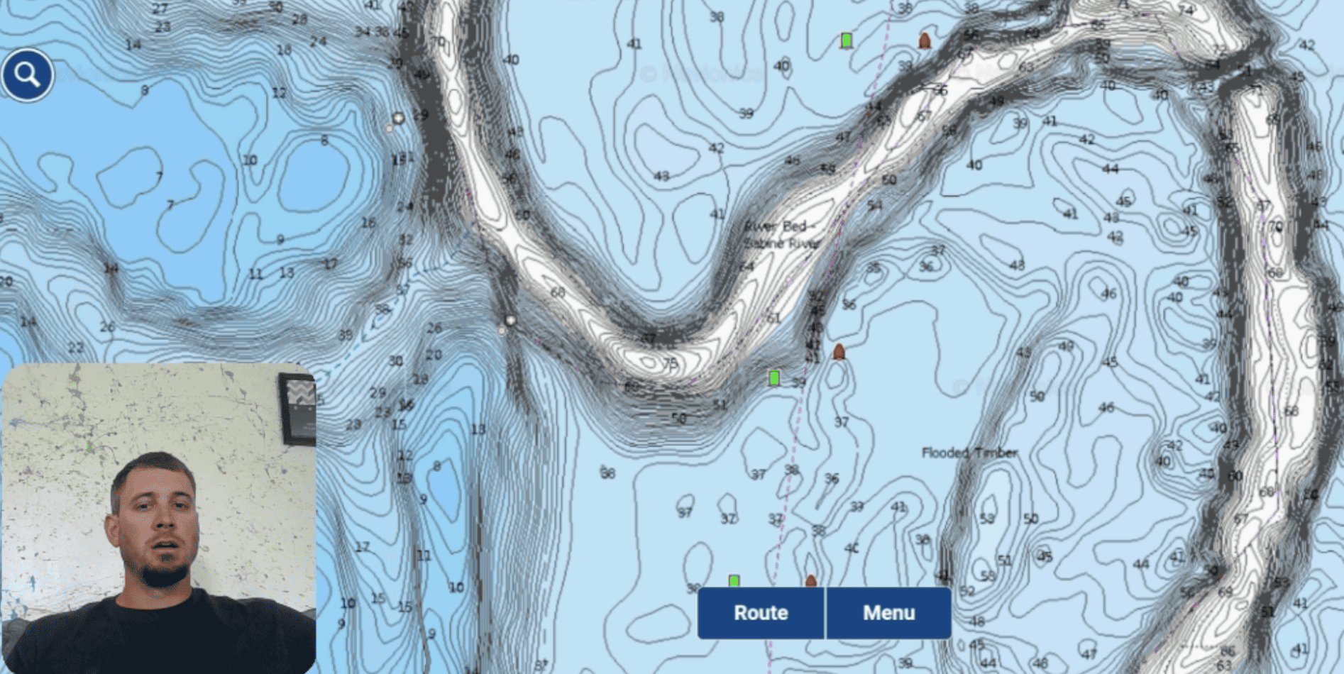 Toledo Bend Weekly Map Report for August 26th (Part 2) - Fishing4Dummies