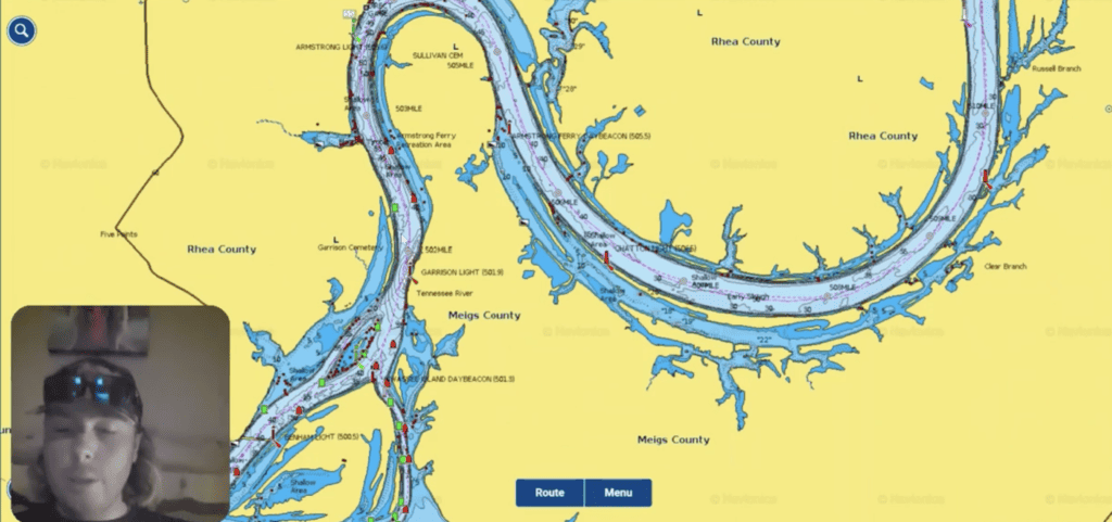 Lake Chickamauga Weekly Map Study and Fishing Report for November 25th ...